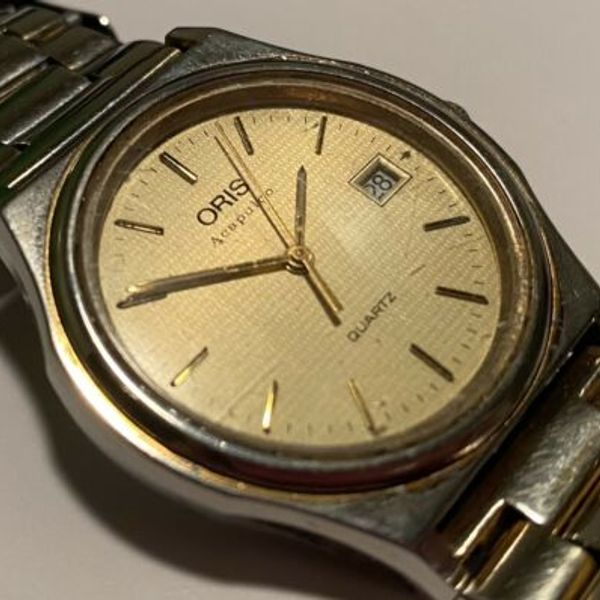 Men’s Oris Acapulco Date Quartz Watch | WatchCharts Marketplace