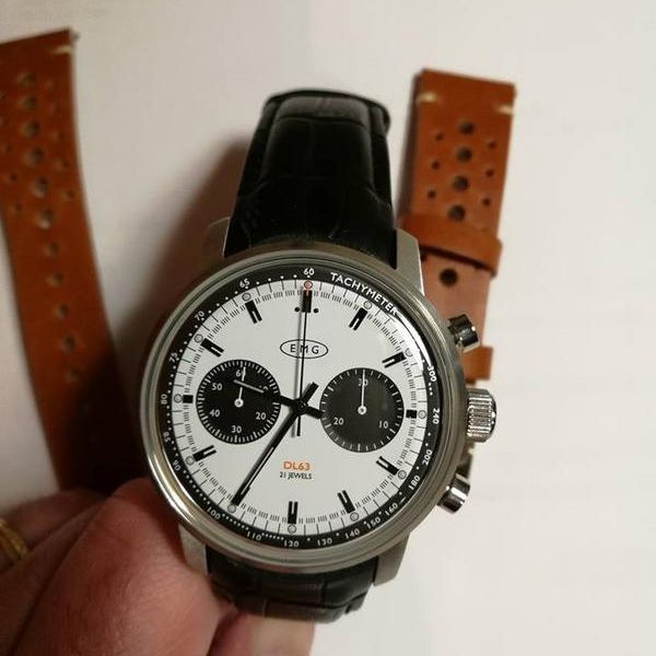 FS: EMG DL63 Panda Chronograph | WatchCharts Marketplace