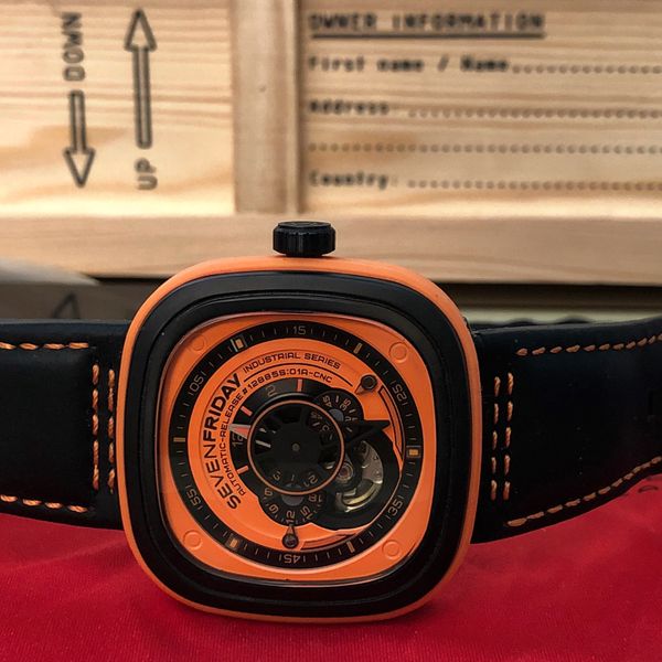 [WTS] Sevenfriday P1-03 (orange) | WatchCharts Marketplace