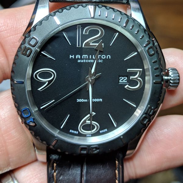 Hamilton Jazzmaster Seaview Auto-Brand New Full Kit | WatchCharts ...