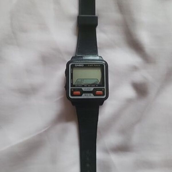 Casio Gd-8 Car Race Game Watch For Parts Repair. | WatchCharts Marketplace