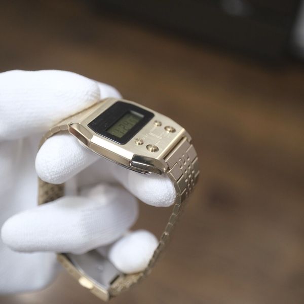 Casio Vintage Gold Digital Watch A1100G-5VT Full Metal | WatchCharts ...