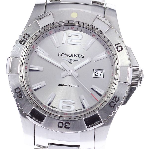 [LONGINES] Longines HydroConquest Date L3.647.4 Quartz Men's_735190 [Used] | WatchCharts Marketplace