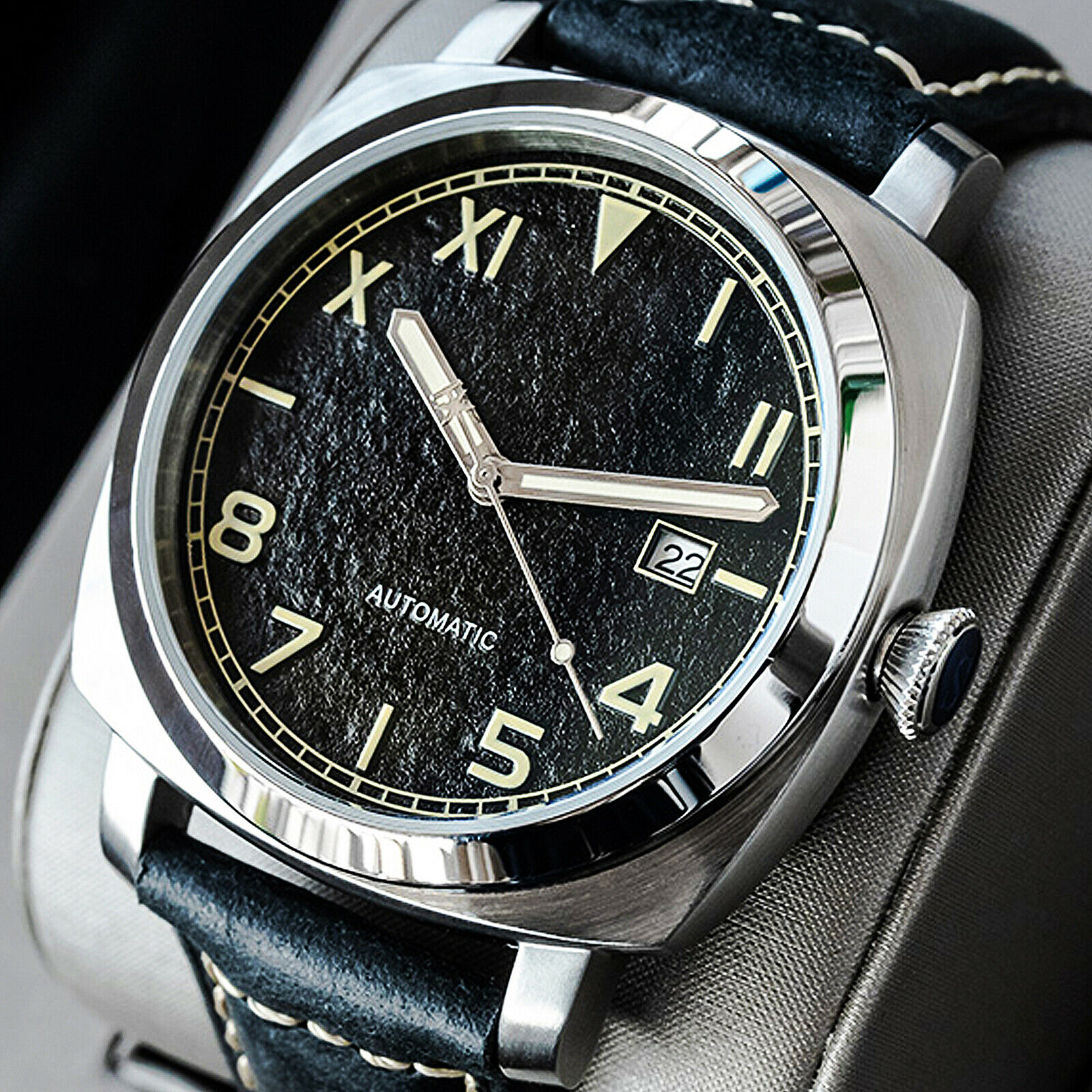Sugess 43mm Gustav Becker California Dial TOUGH Mens PAM Mechanical ...
