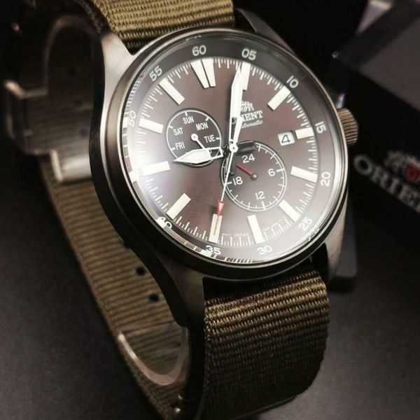 Orient Defender II 2 Automatic Green Dial RA-AK0403N10B Men's Watch ...