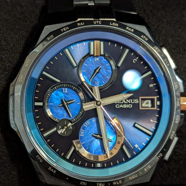 [WTS] REDUCED Casio Oceanus OCW-S5000S-2AJR RARE 1 Of 200 | WatchCharts ...