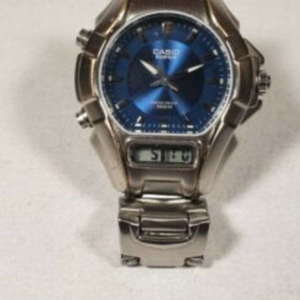 Vintage Casio Edifice Efa-100 Quartz Analog Digital Watch | WatchCharts ...