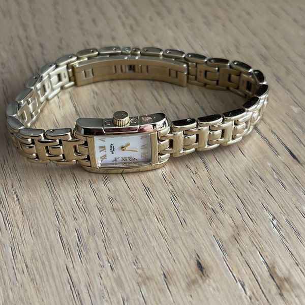 Ladies Gold Plated Rotary Watch Mop Dial Stunning | WatchCharts Marketplace