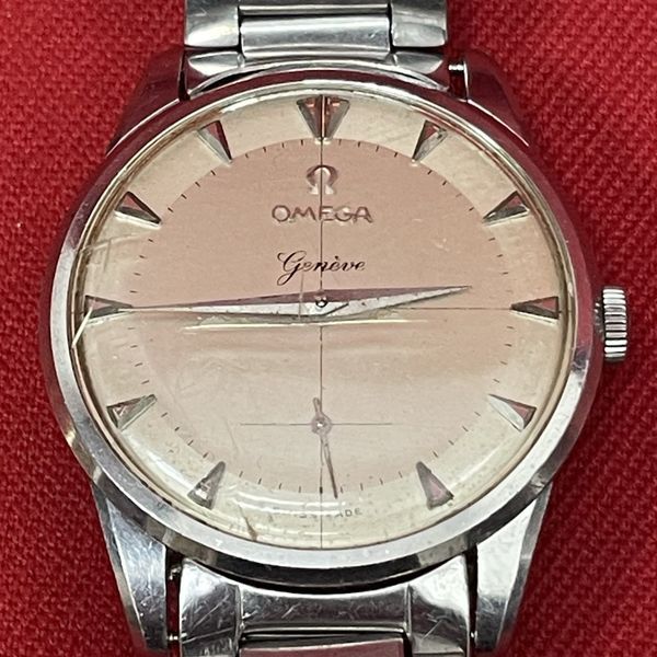 Omega GenÃ¨ve 36mm Cal 266 Reticle 2748-5 Vintage Watch Not Working ...