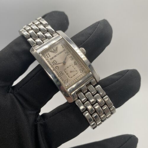 Emporio Armani Tank AR0106 3ATM Mens Quartz Watch Spares Repairs WatchCharts Marketplace