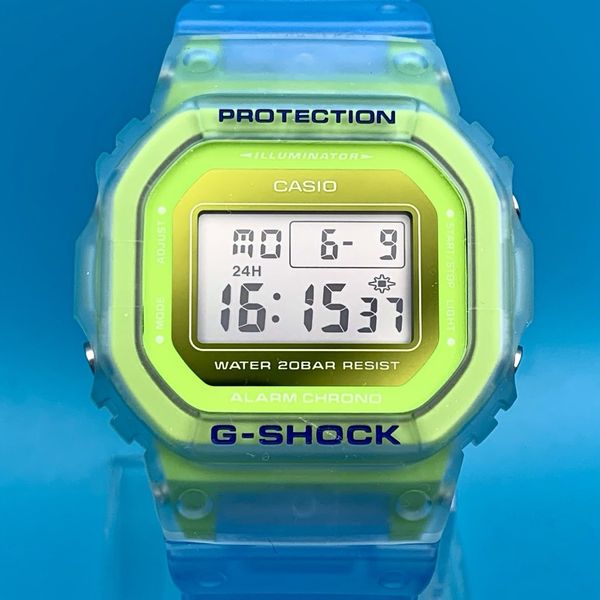 CASIO G-SHOCK DW-5600LS-2 colori collezione scheletro in scatola ...