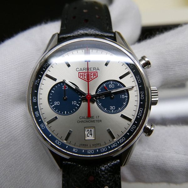 TAG Jack Heuer Carrera CV5111 Boutique Edition - Blue Subdial - Calibre ...
