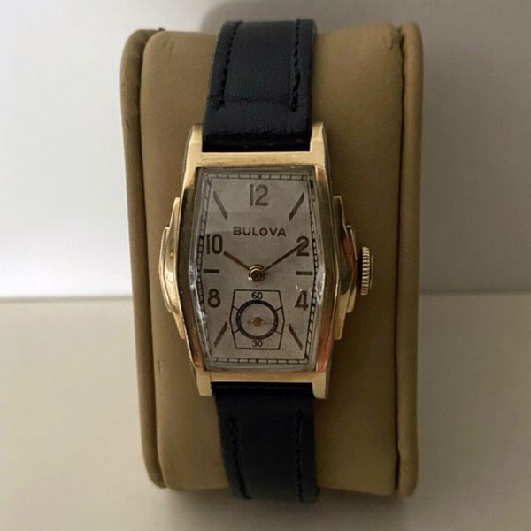 Nice 1937 vintage Bulova rolled gold American Clipper Gents watch ...