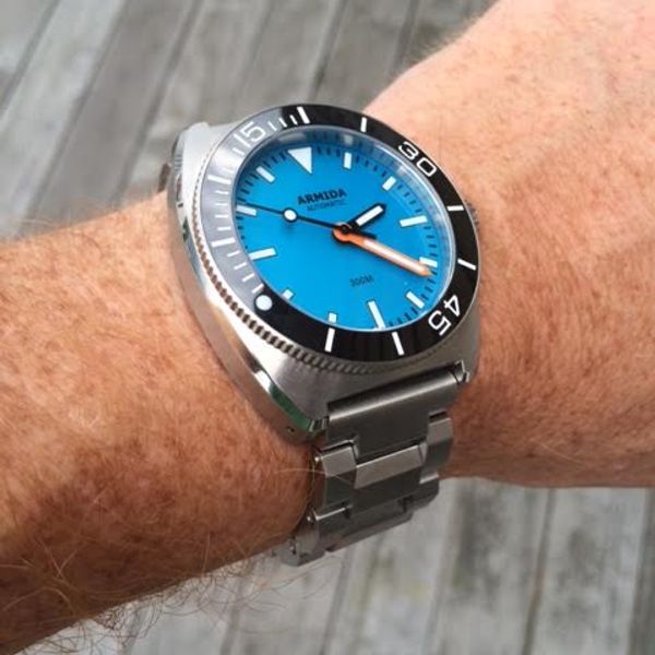 SOLD: Armida A7 Turquois. | WatchCharts Marketplace