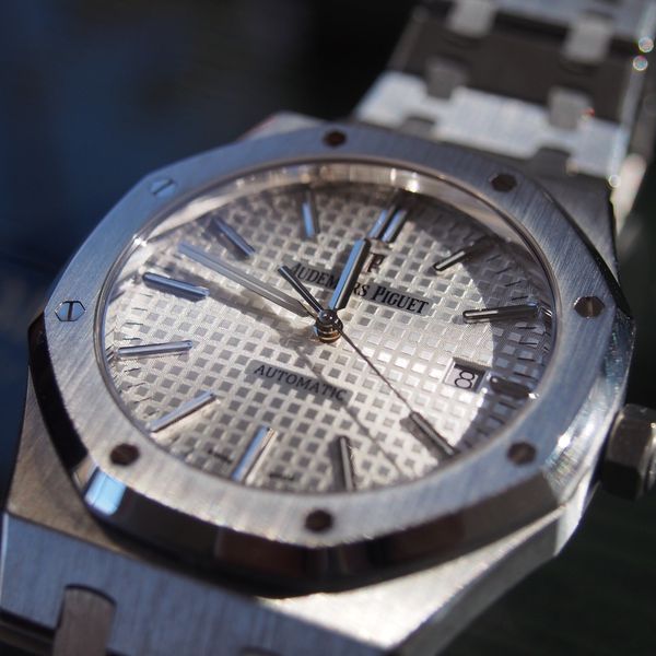 AP Royal Oak Automatic 41mm 15400st Silver/White like new, full kit ...