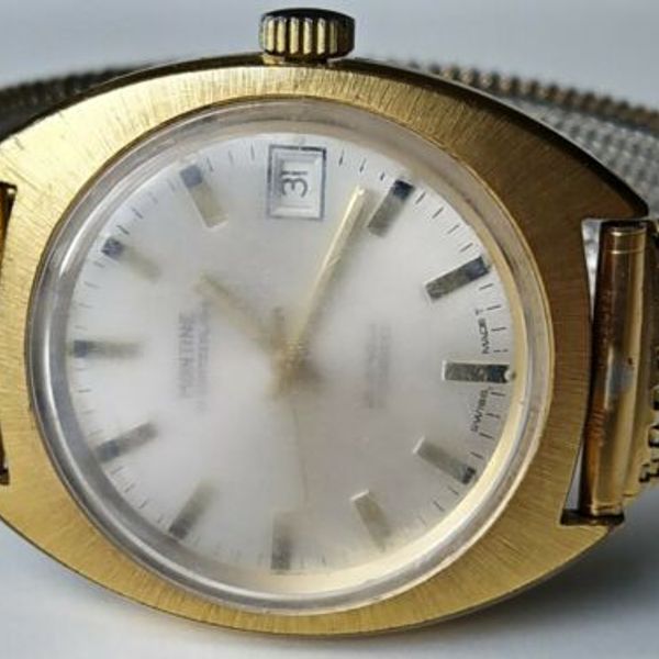 Vintage Montine Switzerland Automatic 25 Jewels Incabloc Gold Plated Gents Watch | WatchCharts ...