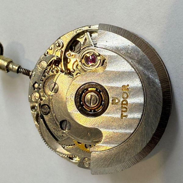 Vintage TUDOR By Rolex Caliber 2671 C5 with crown, hands and date wheel ...