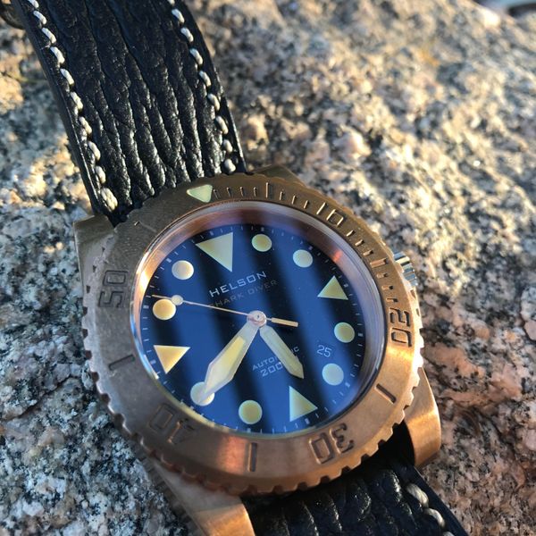 [WTS] Helson Shark Diver Bronze 45mm | WatchCharts Marketplace
