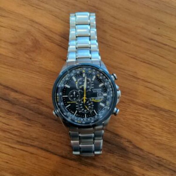 Citizen Eco-Drive AT8020-54L Wrist Watch Blue Angels | WatchCharts ...