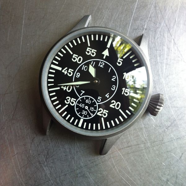 FS Wilson Watch Works Navigator / Pilot hand wind excellent ...