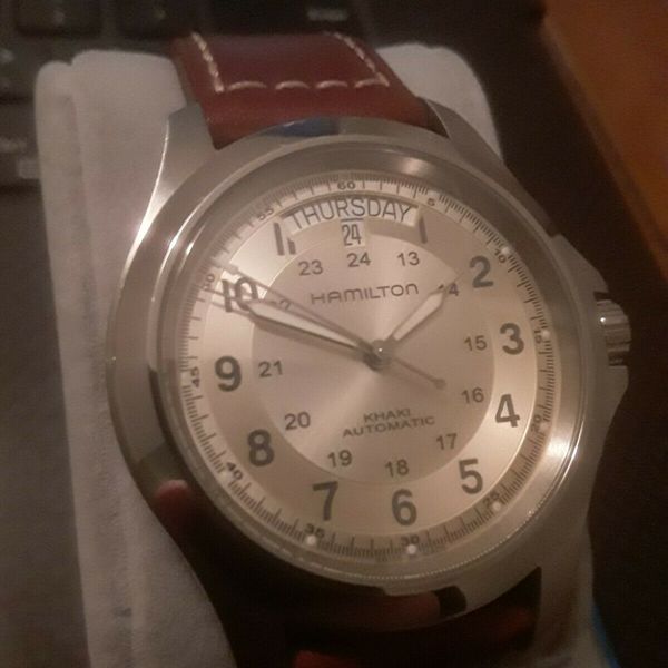 Hamilton Khaki Field King Day Date - Champagne Dial | WatchCharts ...