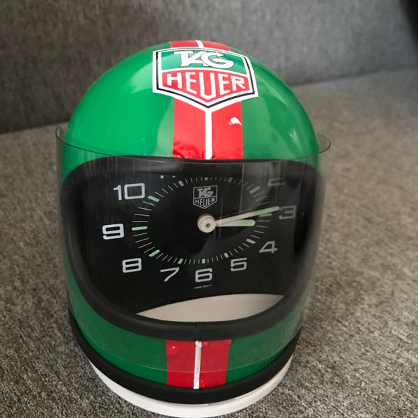FS: Rare Vintage Tag Heuer Formula 1 Helmet Alarm Clock EU ...