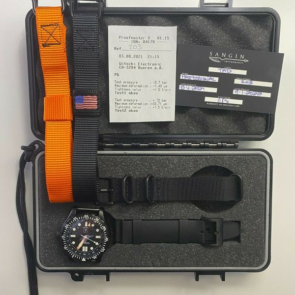 Sangin Instruments Dark Professional TAD Edition #203 | WatchCharts ...