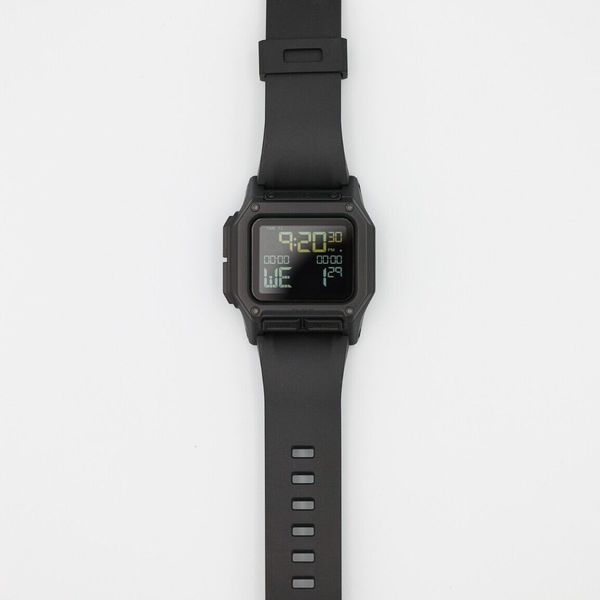 NIXON REGULUS Men's Watch Black Dial Digital Rubber Band S ...