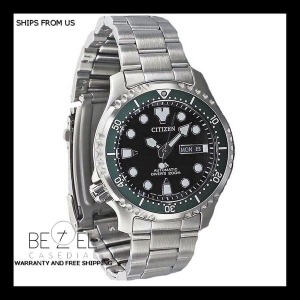 Citizen Promaster Black Automatic Diver's NY0084-89EE 200M Men's SHIPS ...