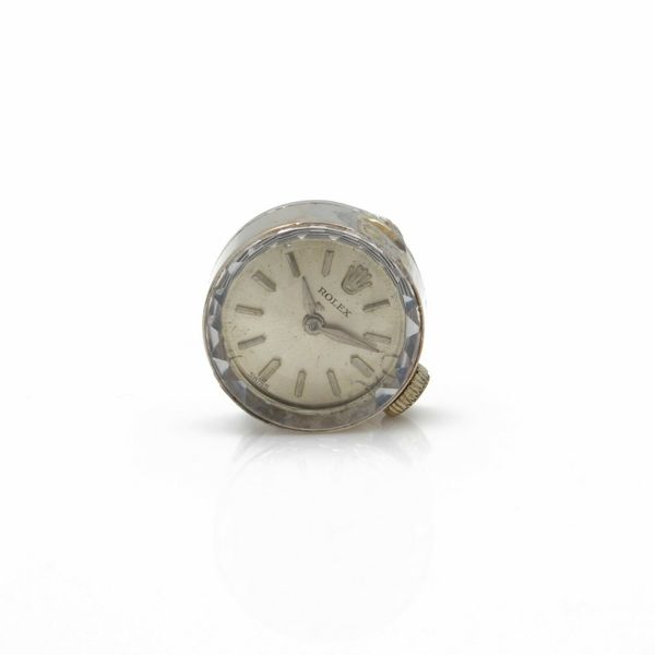 VINTAGE ROLEX 1401 ORCHID 14K WHITE GOLD WOMENS WRISTWATCH MOVEMENT 16 ...