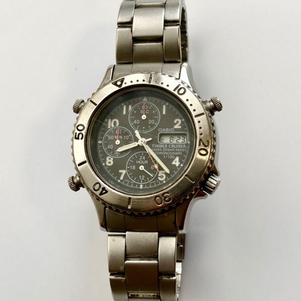 Vintage Casio Tic-104 Timber Cruiser 1325 Men’s watch | WatchCharts ...