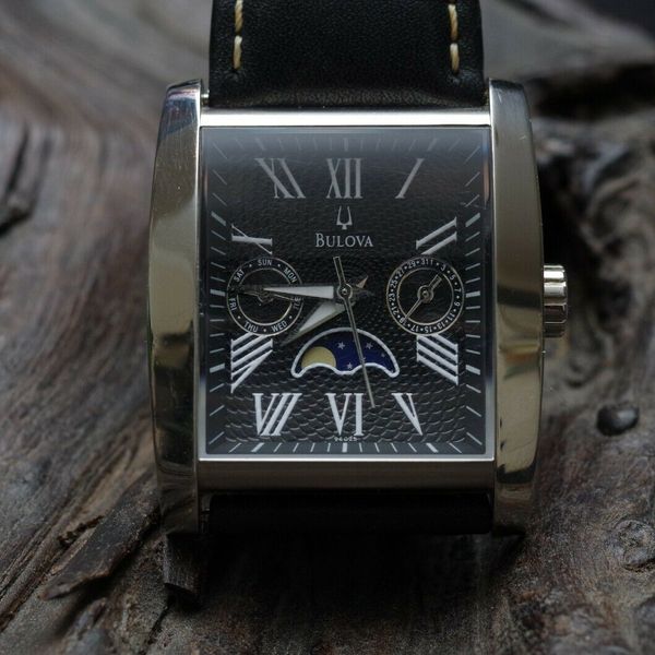 Bulova Men's 96C25 Moon Phase Watch | WatchCharts Marketplace