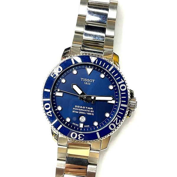 TISSOT Seastar 1000 Powermatic 80 T120407A Men Automatic Watch ...