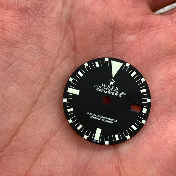 Rolex 1655 Explorer service dial and hands Luminova | WatchCharts ...