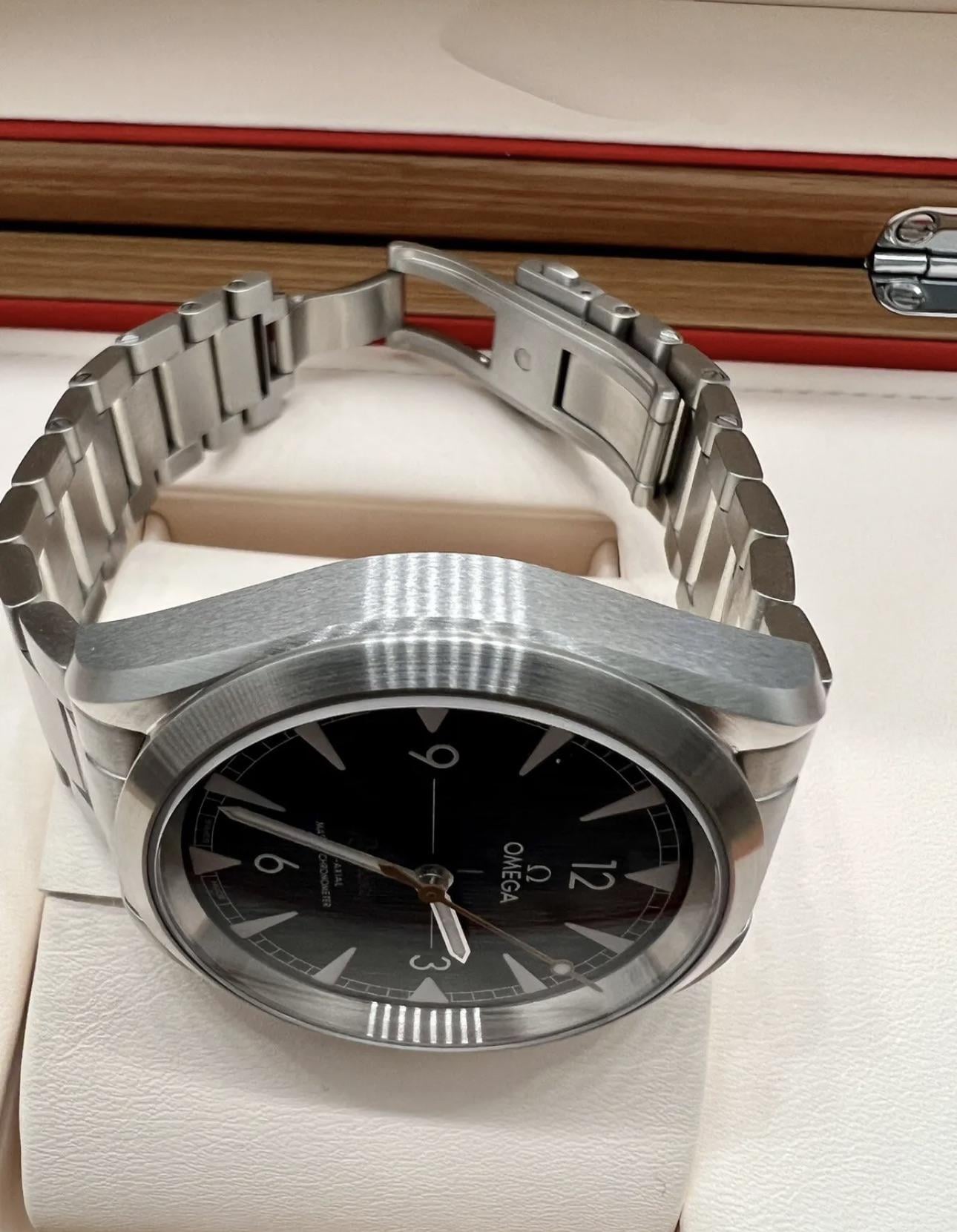 [WTS] Omega Seamaster Railmaster - Denim 40mm | WatchCharts Marketplace