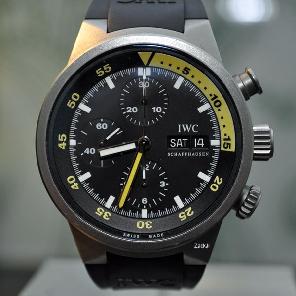 FSOT: IWC Aquatimer Chronograph Titanium 3719-18 - Major Reduction ...