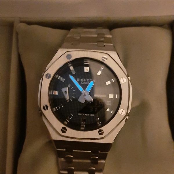Orologio G-Shock Casio GA2100 Custom Mod AP CasiOak Stainless Steel ...