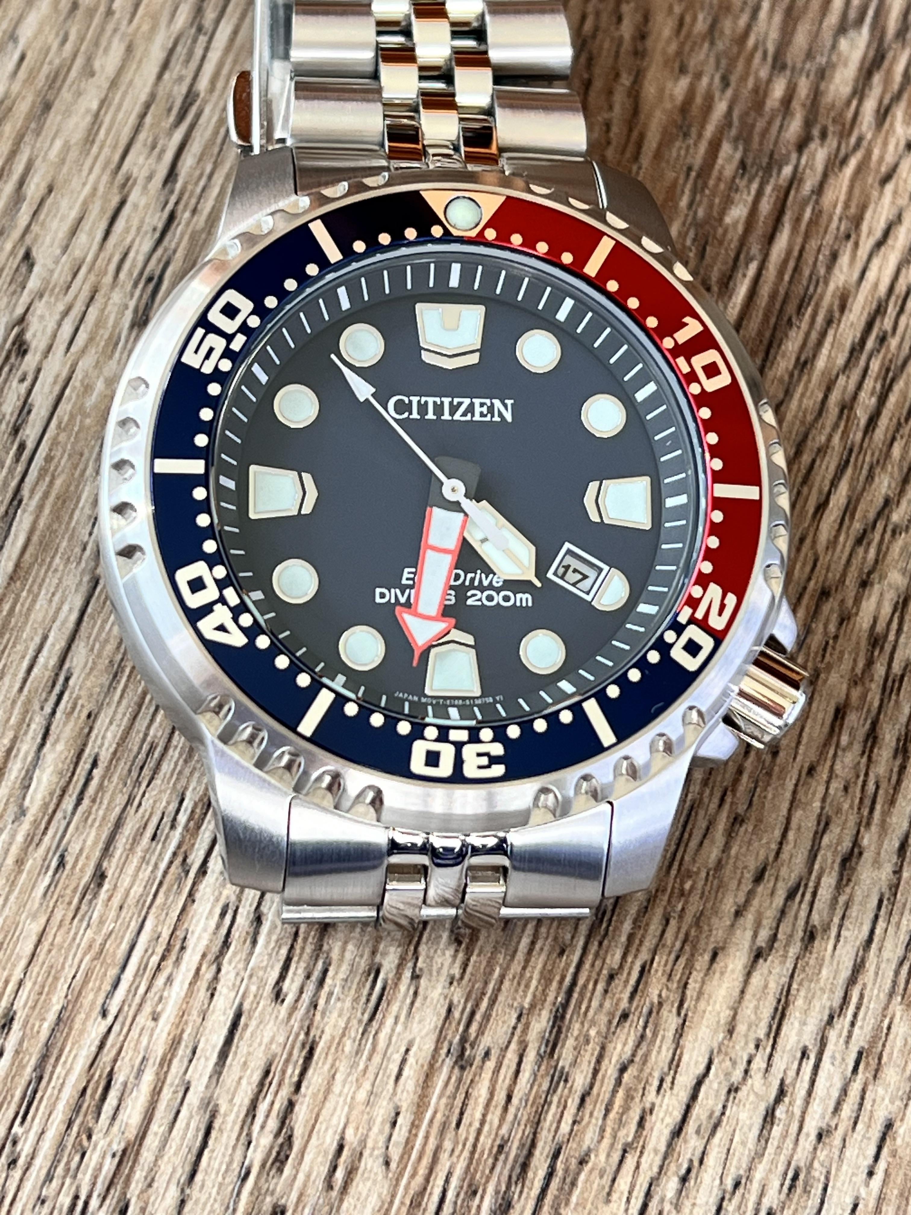 [WTS] Citizen Promaster Pepsi… BN0168-06L | WatchCharts Marketplace