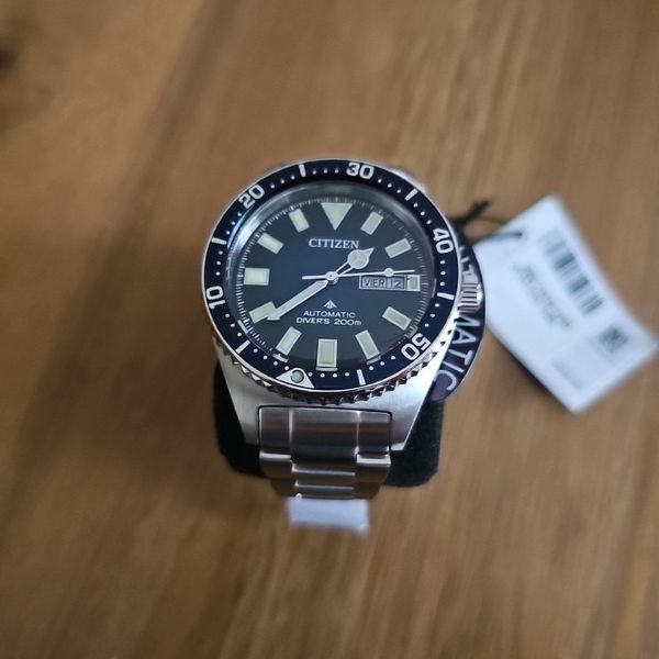 Citizen Promaster Blue Dial Silver Tone Automatic Men's Diver Watch ...