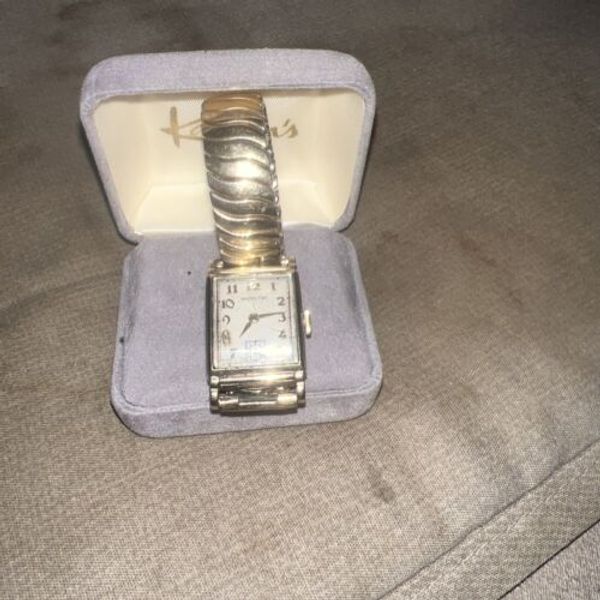 Hamilton 10k Rolled Gold Mens Watch Sold As Is | WatchCharts Marketplace