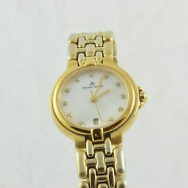 Maurice Lacroix Ladies Watch Quartz 25MM Calypso Steel/Gold RAR 79636 ...