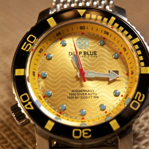 Deep Blue Juggernaut II - Yellow, two extra staps, 3 total ...