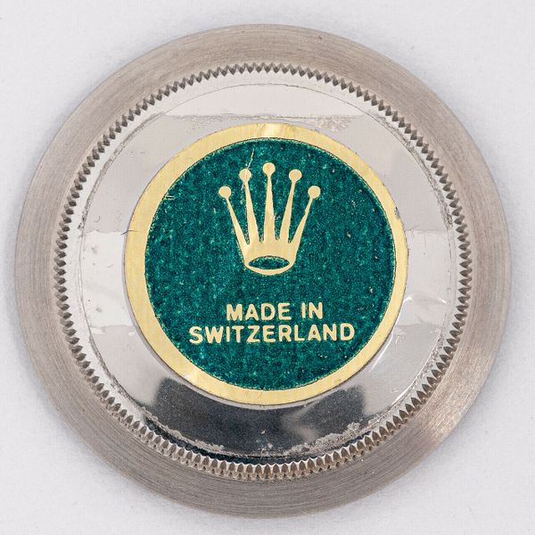 Authentic NOS Rolex Caseback w/ Sticker for 1675 GMT Factory Service ...