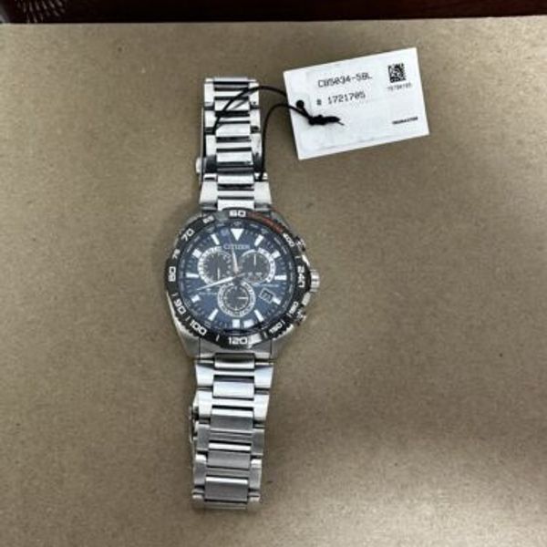 Citizen Promaster Land Eco-Drive Chronograph Men's Blue Dial Watch ...