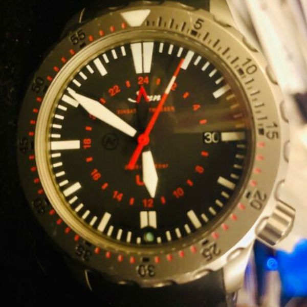 Sinn U2 GMT EZM 5 Pro Diver 2000m model 1020. Teg treated Stainless Steel | WatchCharts