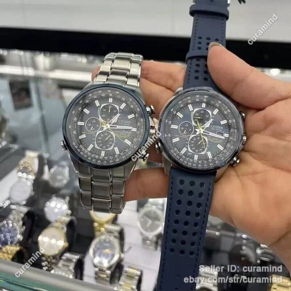 Citizen Eco-Drive Luxury Men's Watch AT8020-54L - World Timer Style ...