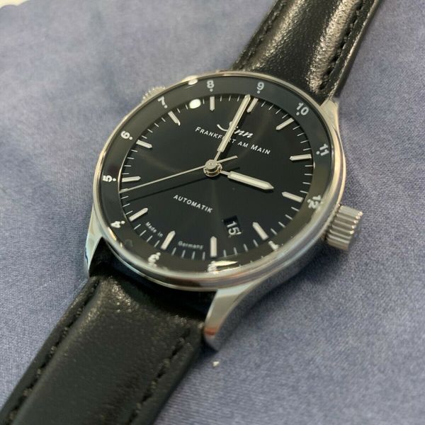 Sinn 6068 Frankfurt Dual Time Zone Watch 38.5mm - Full Box Set - No ...