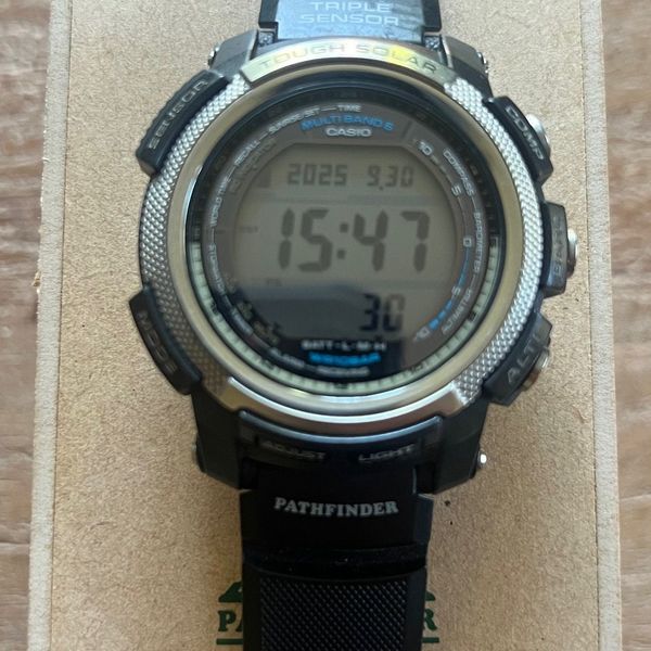 Casio Pro Trek Pathfinder PAW 2000 Full Kit | WatchCharts Marketplace