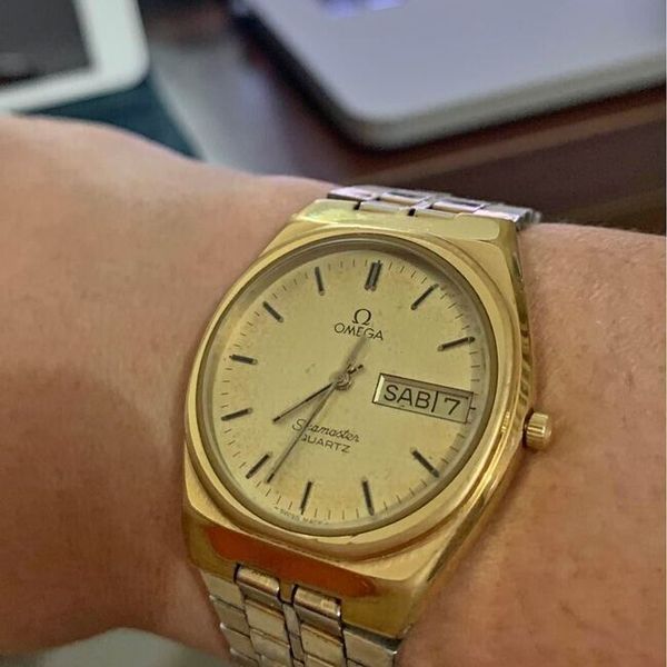 Vintage Omega SeaMaster Quartz 1977 Original Watch | WatchCharts ...