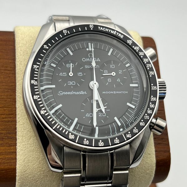 EYES ON THE STARS Omega Swatch MoonSwatch MISSION TO THE MOON METAL MOD ...